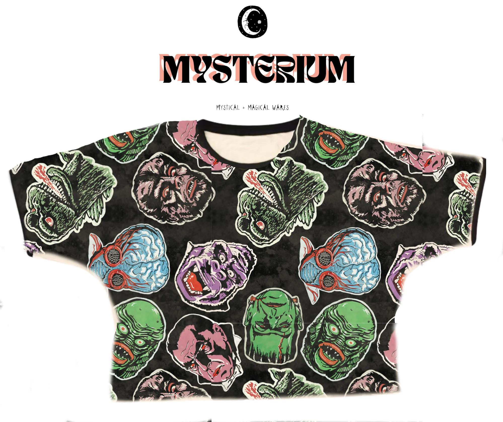Ready to ship -Epic Monsters Halloween BambOO Boxy Shirt! Not cropped ...